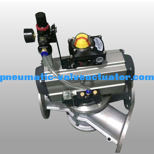 ISO 5211 Pneumatic Spring Return Actuator for Ball and Butterfly Valves